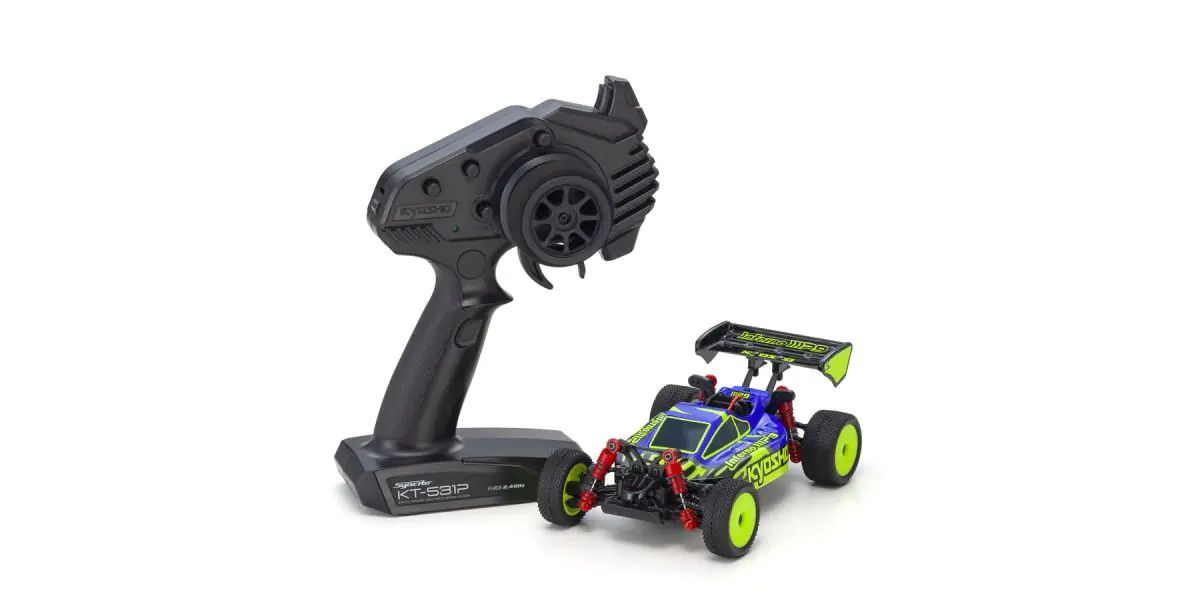 MINI-Z Buggy Ready set INFERNO MP9 TKI Blue / Yellow 32093BLY – Rc-Volt
